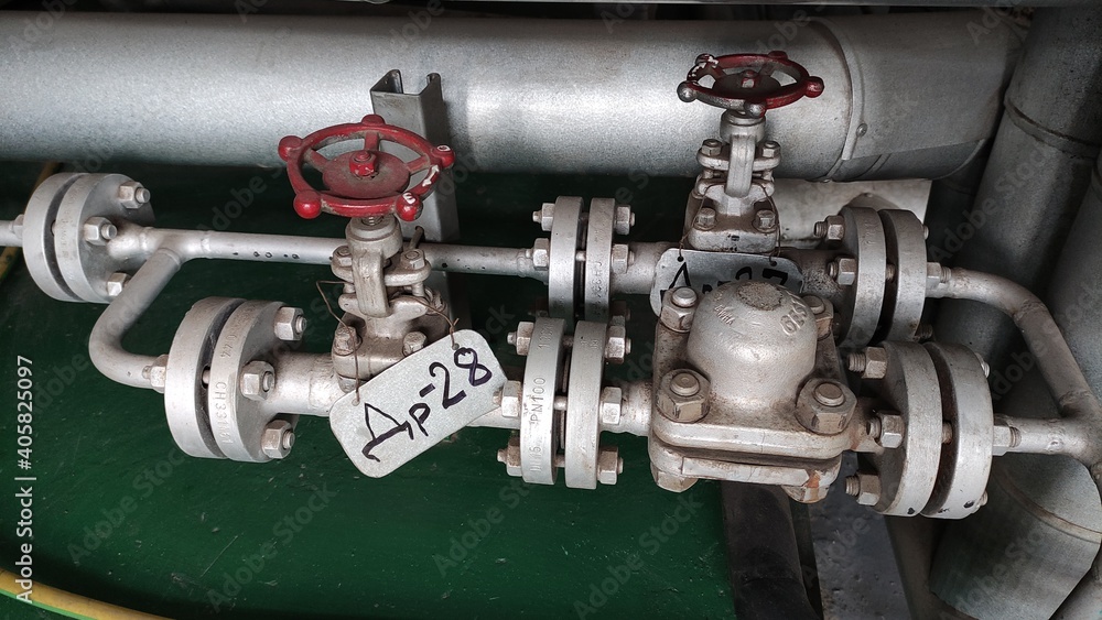 Pipelines and fittings of thermal equipment. High pressure steam lines ...