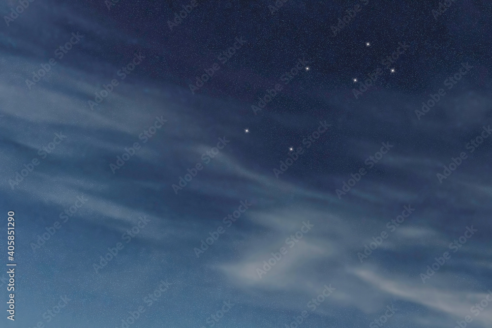 Lyra star constellation, Night sky, Cluster of stars, Deep space, Lyre ...