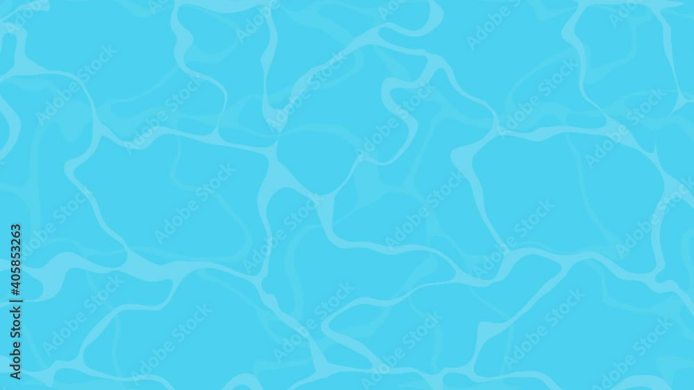 Swimming pool surface water cartoon wave background aerial view ...