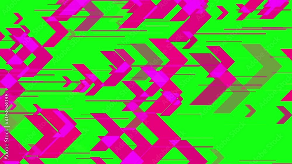 Pink arrows signal icon symbol next right horizontal green screen ...