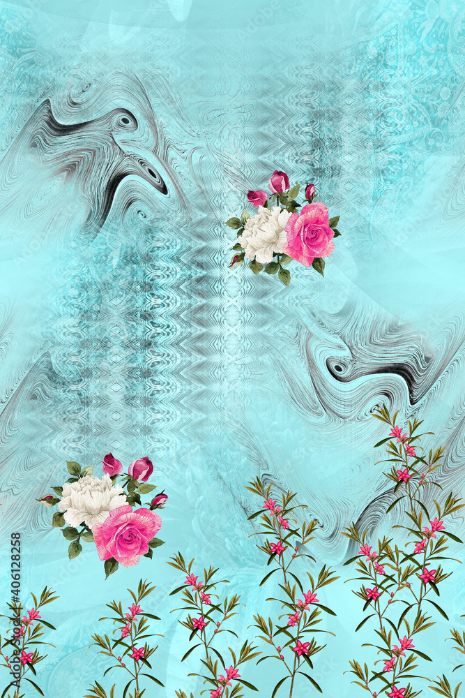 woman wear, beautiful, textile design, saree design, digital saree ...