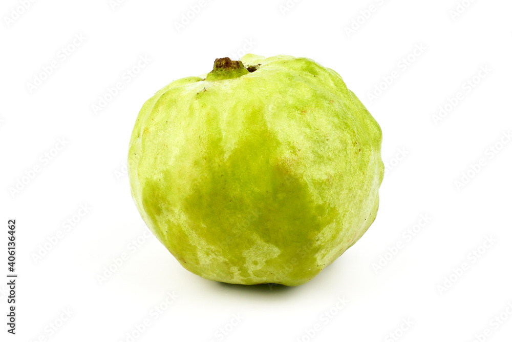 Guava fruit, Guayaba, Goiaba, (Psidium guajava Linn) tropical fruit ...