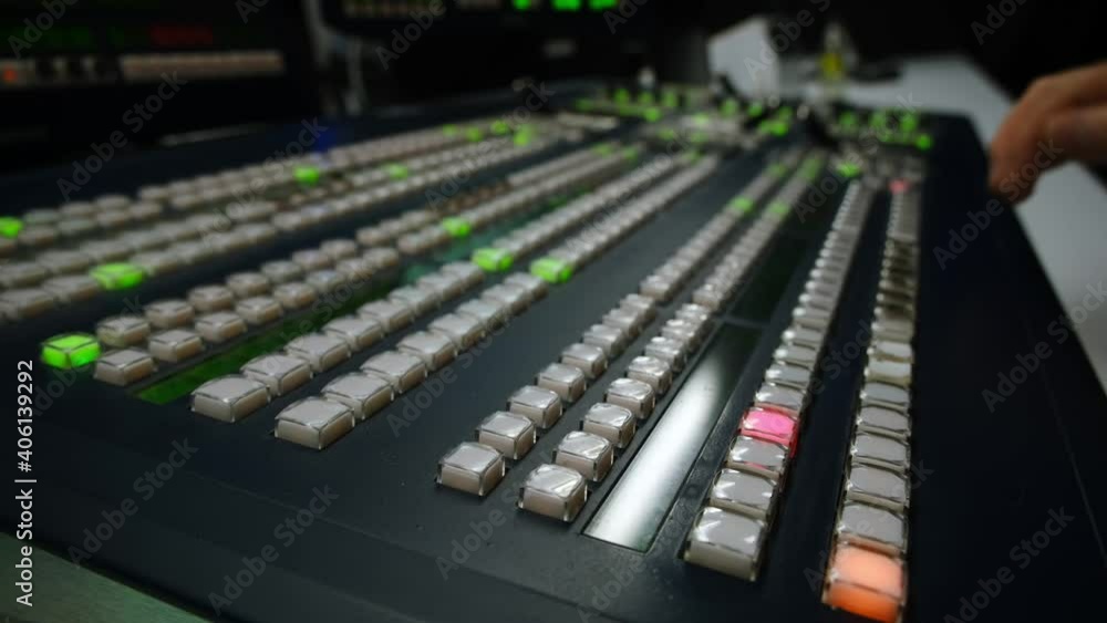 Broadcast Tv Studio Production - Vision Switcher Studio Director ...