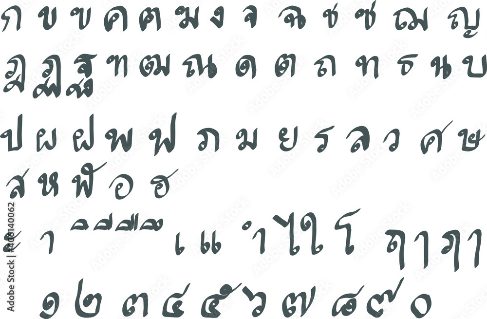 Thai Characters