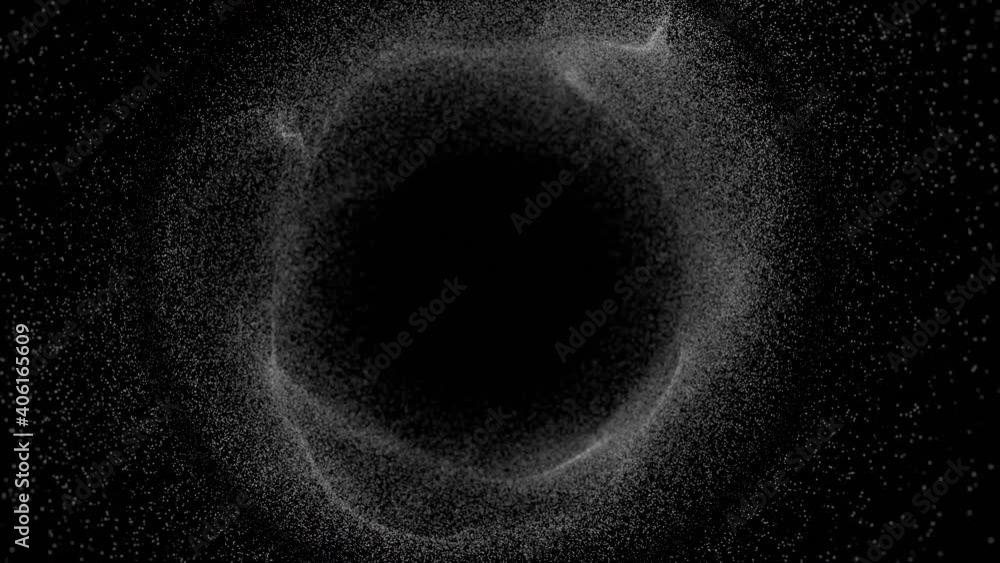 Abstract motion of dust particles. 4k seamless loop background Stock ...