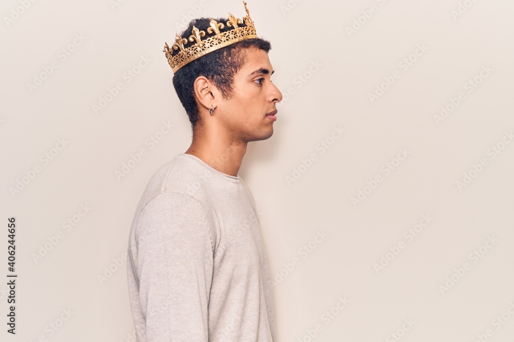 Real Prince Wearing Crown