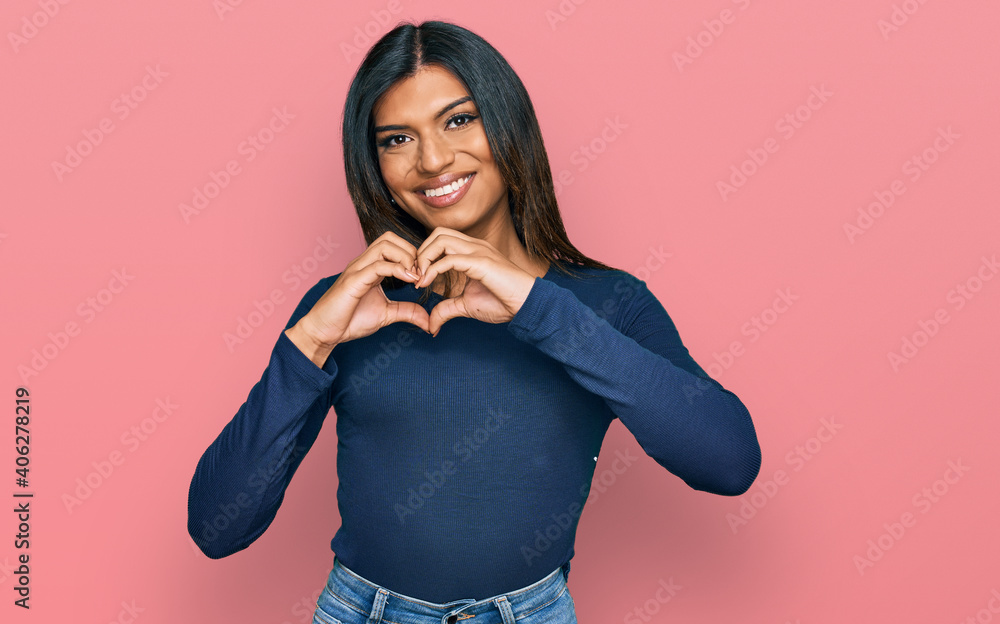 Young Latin Transsexual Transgender Woman Wearing Casual Clothes