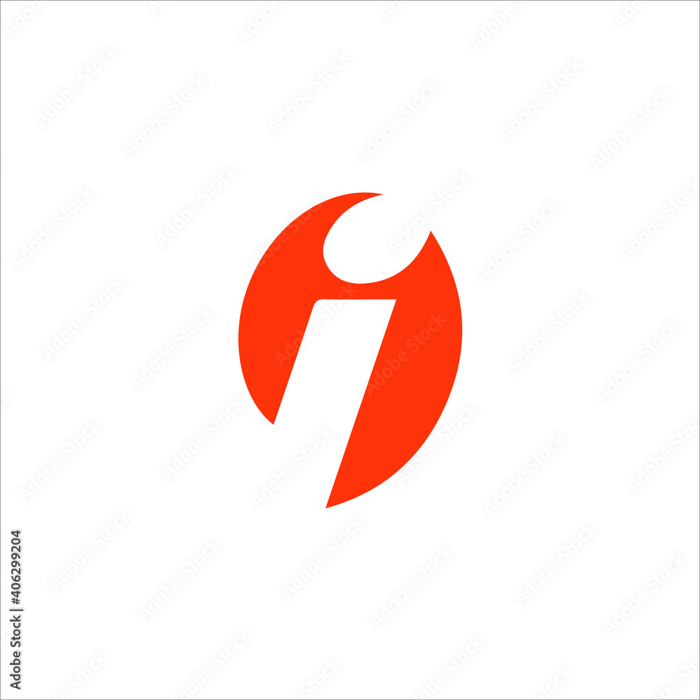 I logo I icon I vector I monogram I letter I minimalist I triangle I ...