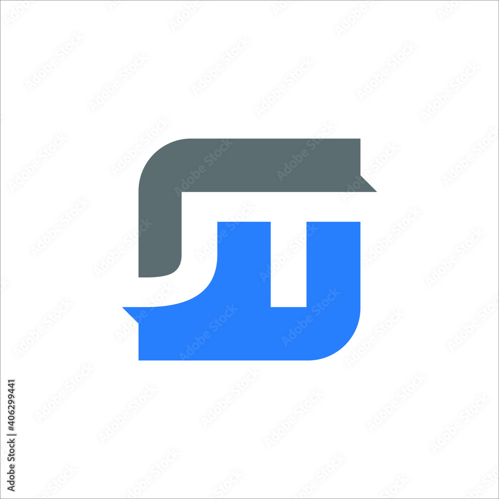 Vetor de JT logo JT icon JT vector JT monogram JT letter JT minimalist ... Vetor de JT logo JT icon JT vector JT monogram JT letter JT minimalist ...