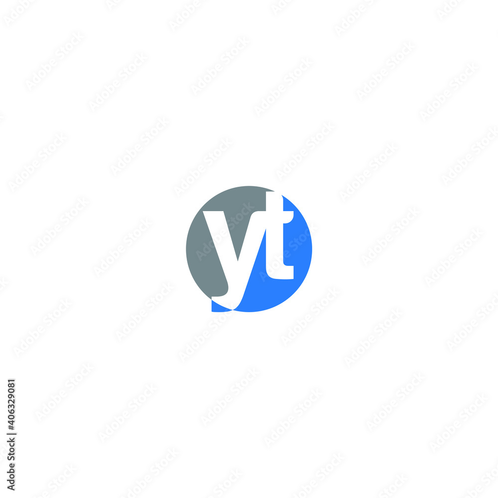 yt logo yt icon yt vector yt monogram yt letter yt minimalist yt ...