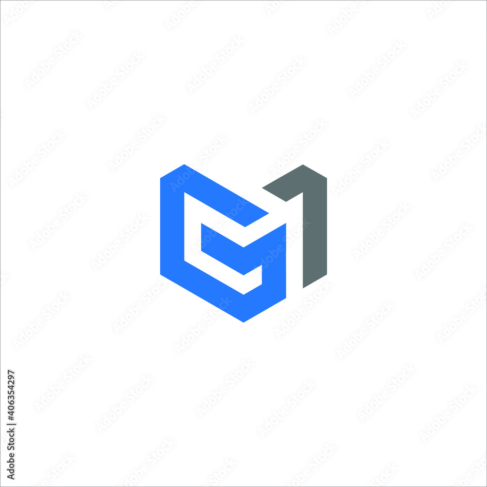 GM logo GM icon GM vector GM monogram GM letter GM minimalist GM ...