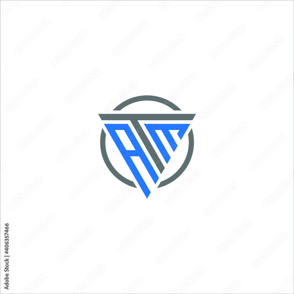 ATM logo ATM icon ATM vector ATM monogram ATM letter ATM minimalist ATM ...