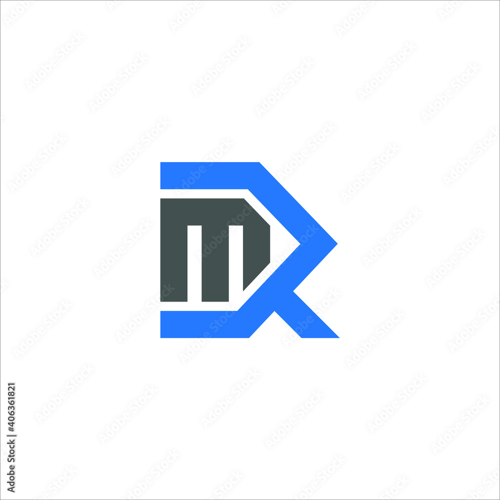 MR logo MR icon MR vector MR monogram MR letter MR minimalist MR ...