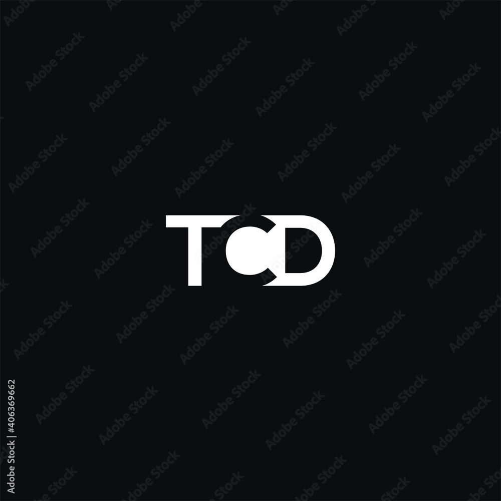 TCD logo TCD icon TCD vector TCD monogram TCD letter TCD minimalist TCD ...