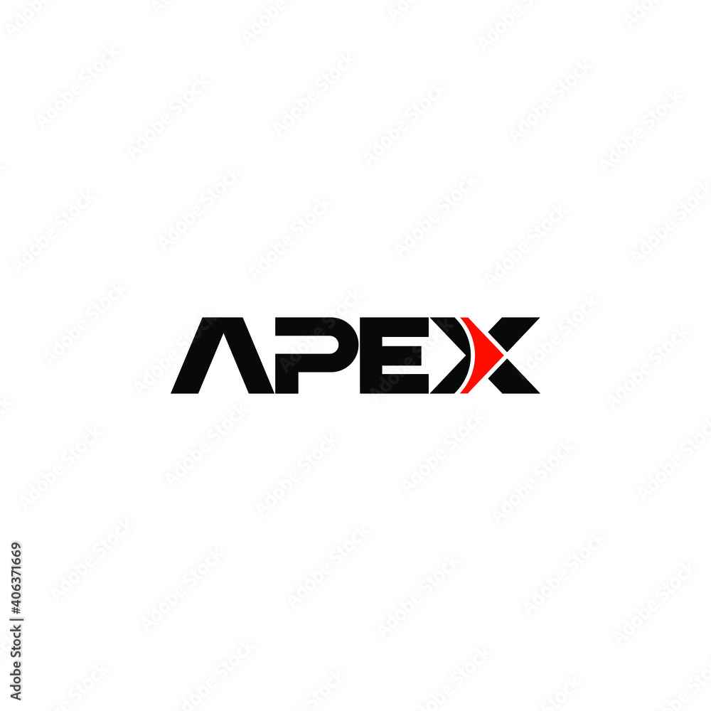 Apex Logo Design Concept Vector Illustration Stock Vector | Adobe Stock