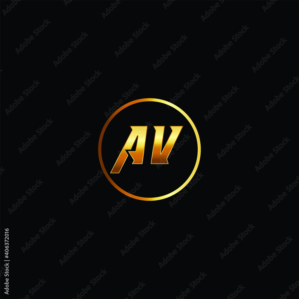 AV logo AV icon AV vector AV monogram AV letter AV minimalist AV ...
