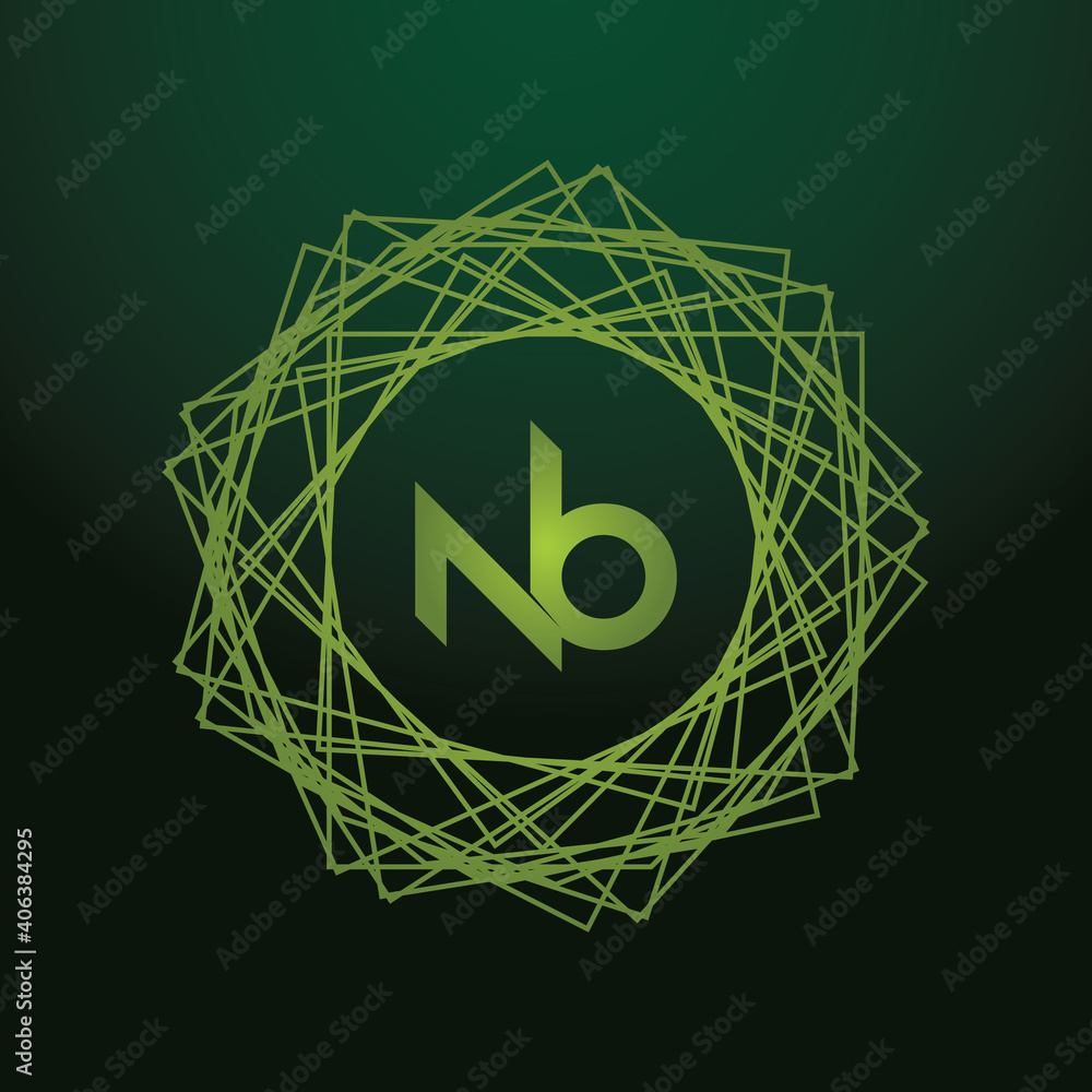 Professional Innovative Initial NB logo and BN logo. Letter BN NB ...