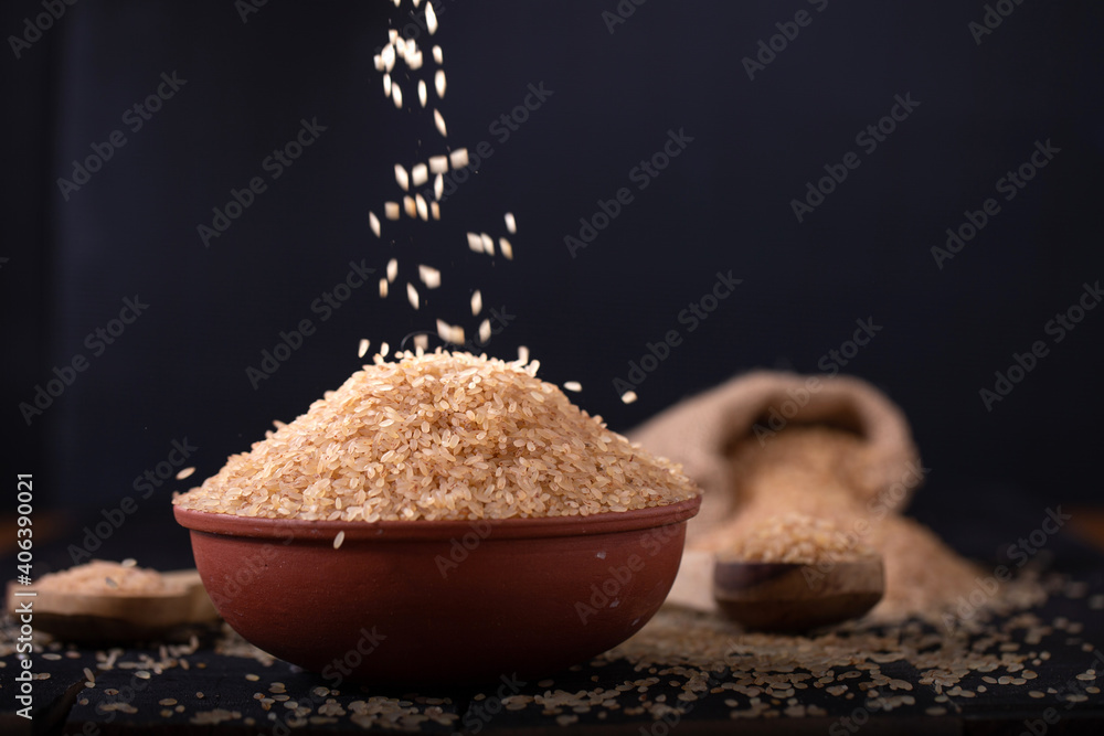 Kerala Matta rice _boiled rice Stock Photo | Adobe Stock