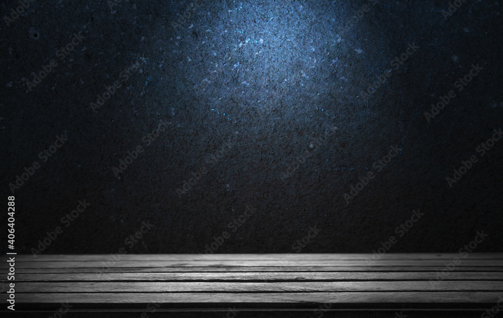empty dark background, for your product layout, empty table Stock Photo ...