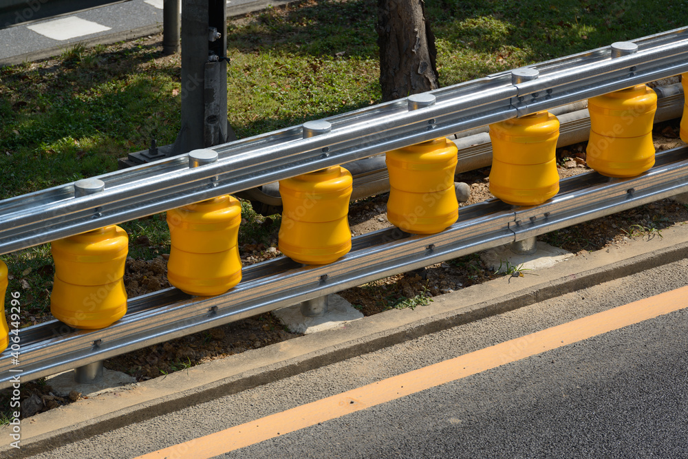 Safety Roller Crash Barrier is an innovative road safety barrier system ...