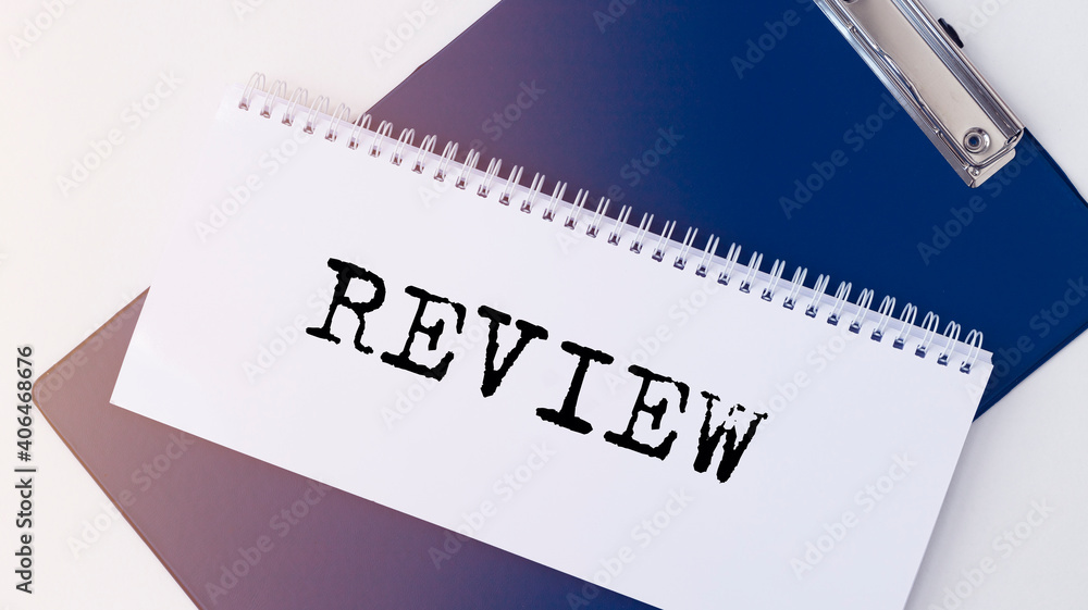 Review word, inscription. Summary and recap concept, analysis Stock ...