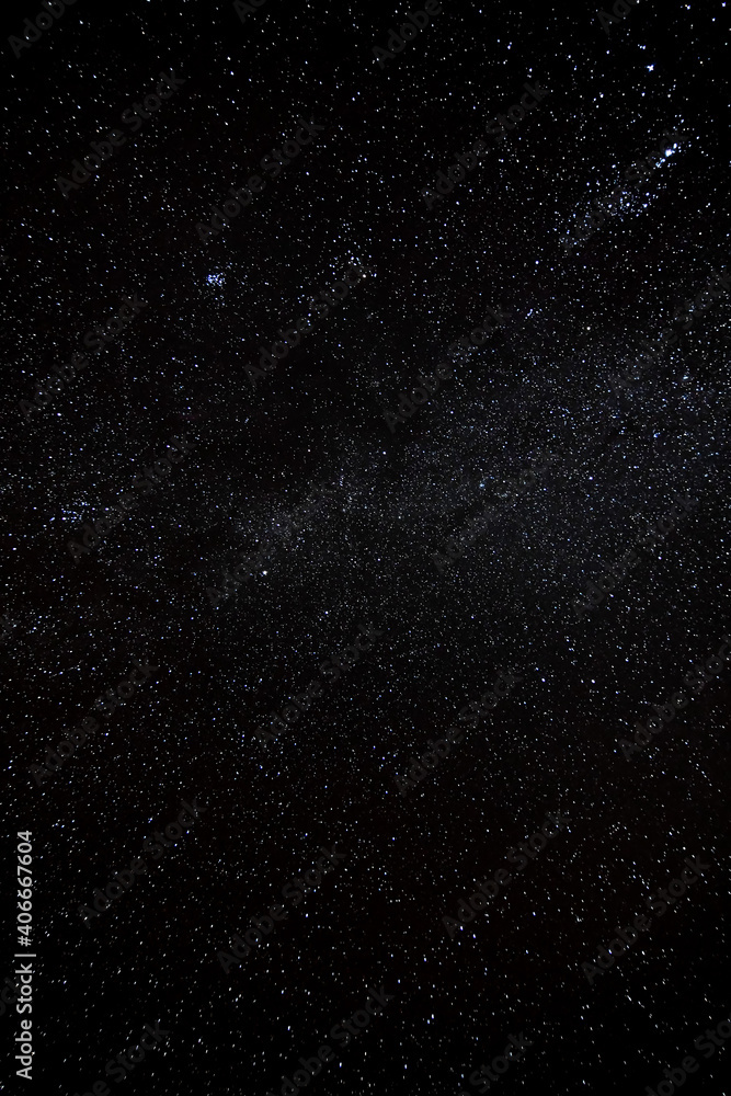 Starry Night Sky with stars, stars on black night sky Stock Photo ...