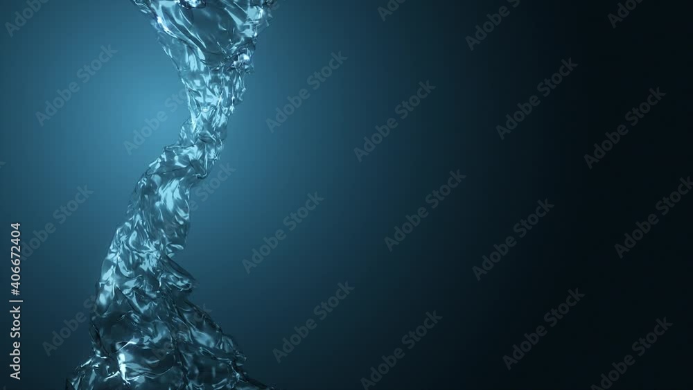 Vidéo Stock Water Flowing Patterns Fx Texture Animation Loop/ 4k ...