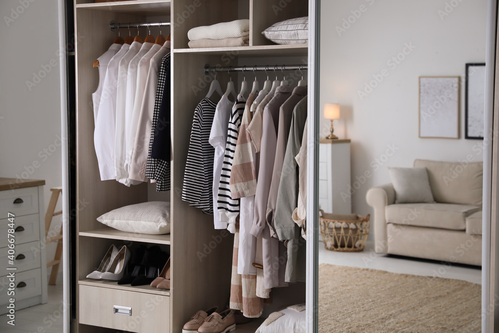 Clothes And Shoes Room