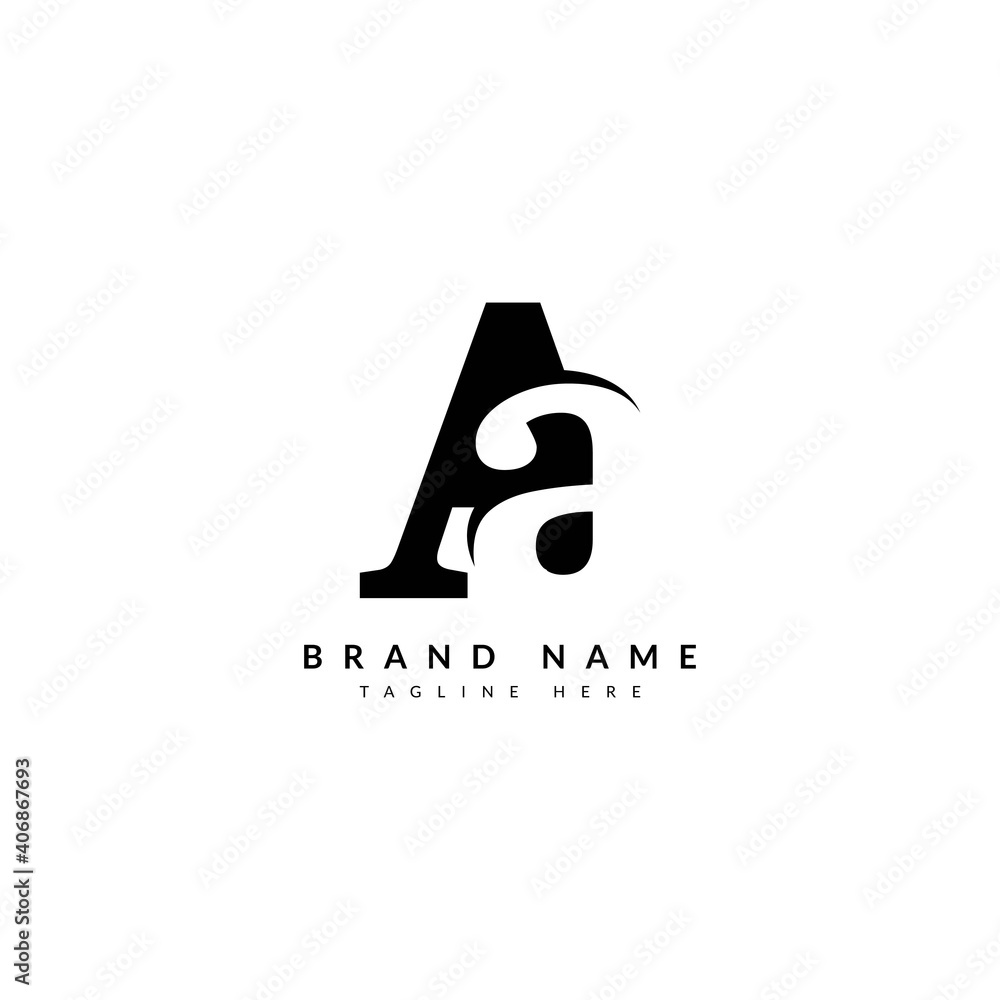 AA letter combination concept for company and business logo. Stock ...
