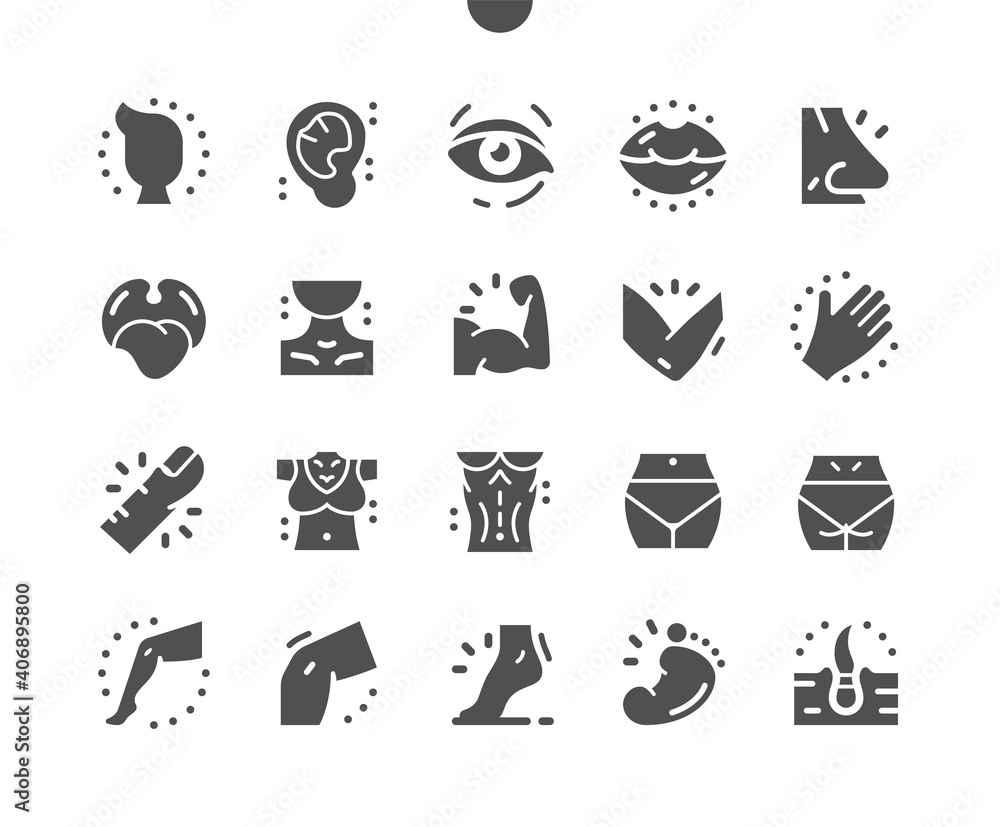 Body parts. Anatomy. Health care. Plastic face surgery. Medical. Body ...