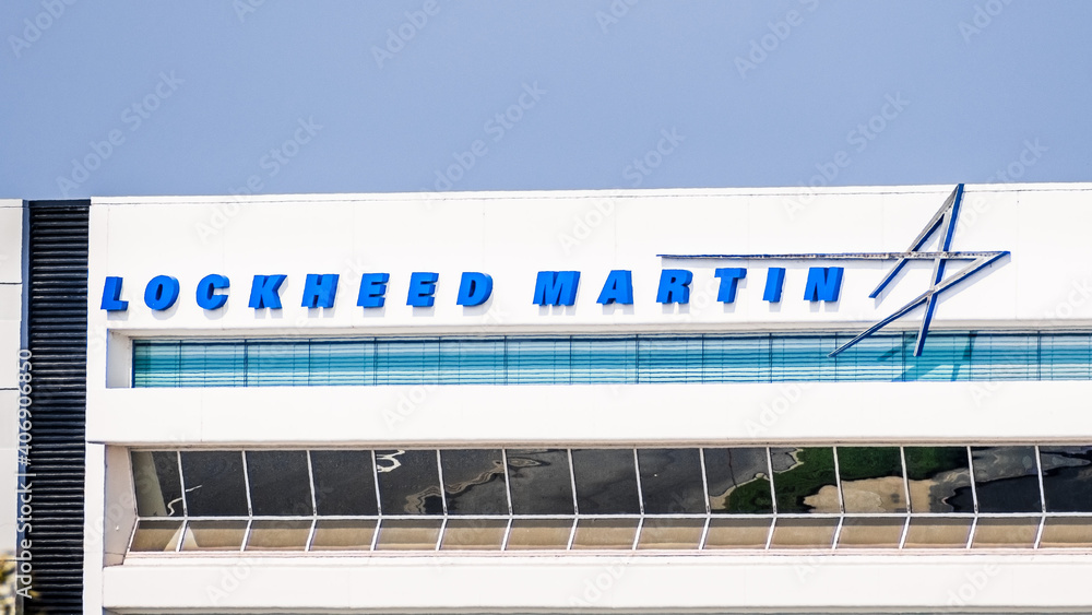 Foto de Oct 8, 2020 Sunnyvale / CA / USA - Lockheed Martin logo at ...