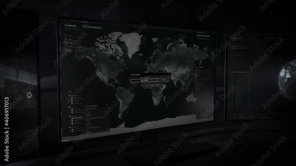Authentication Protocol For Modern Satellite Data Analysis Software The User Interface Shows A