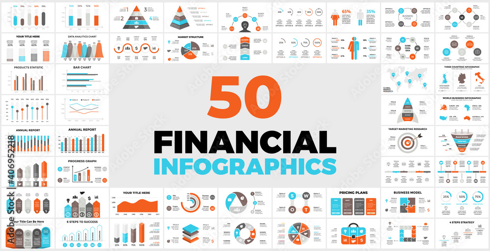 50 Financial Infographic Templates for your Presentation. Perfect for ...