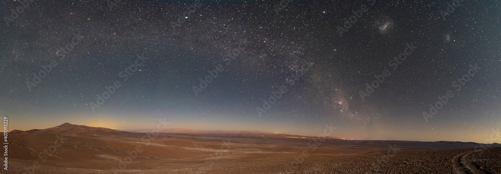 Atacama Desert At Night