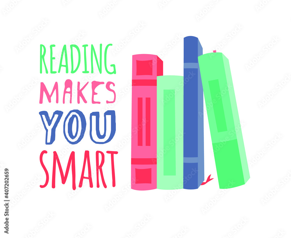 Cartoon drawing book for Student and Quote. Hand drawn school object ...