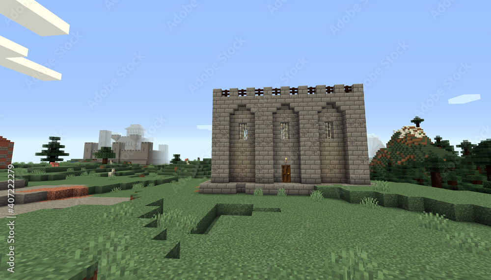 Stone Castle Minecraft