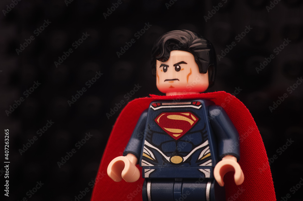 Lego Black Superman