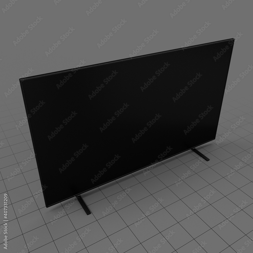 Television 3 Stock 3D asset | Adobe Stock
