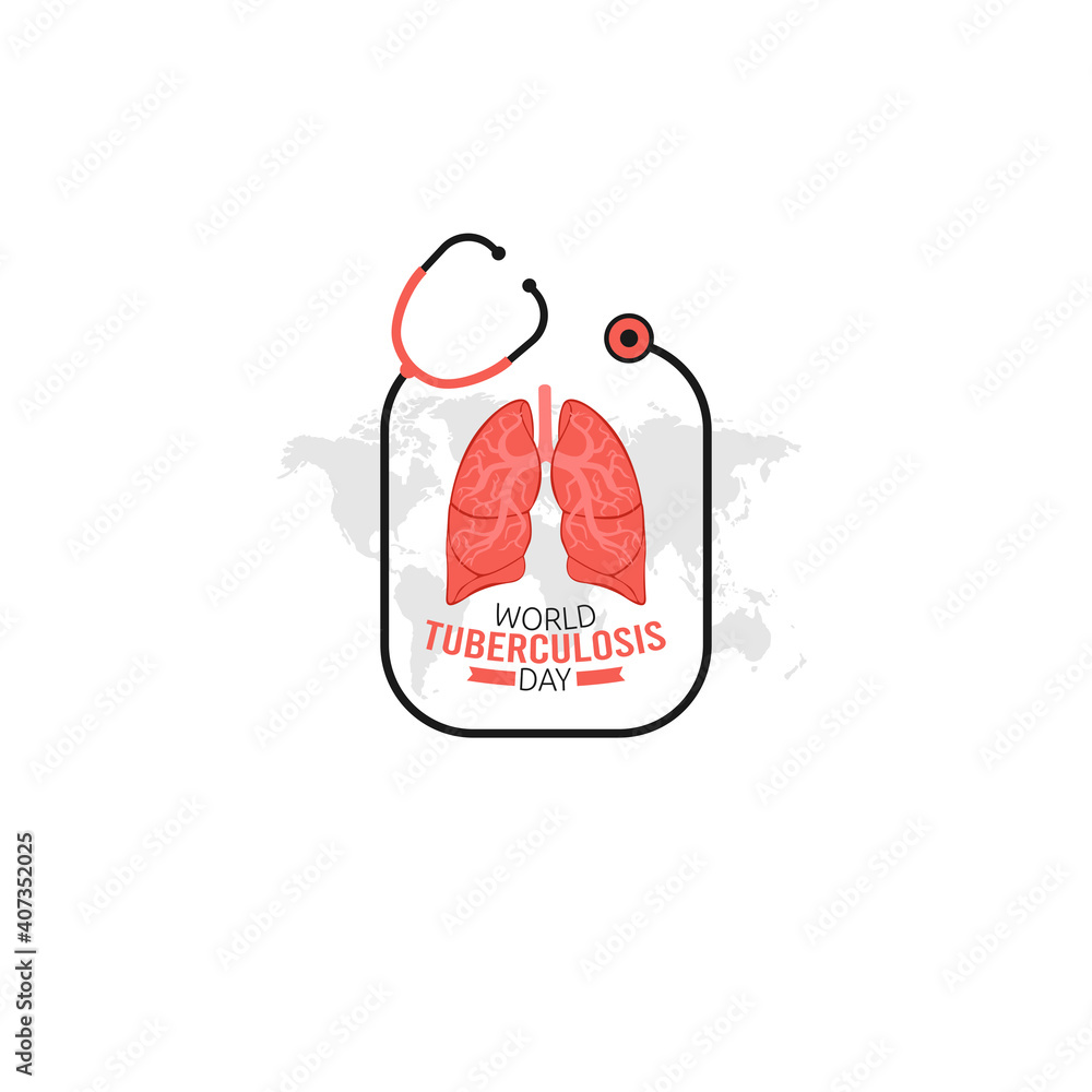 Vetor de vector graphic of world tuberculosis day good for world ...