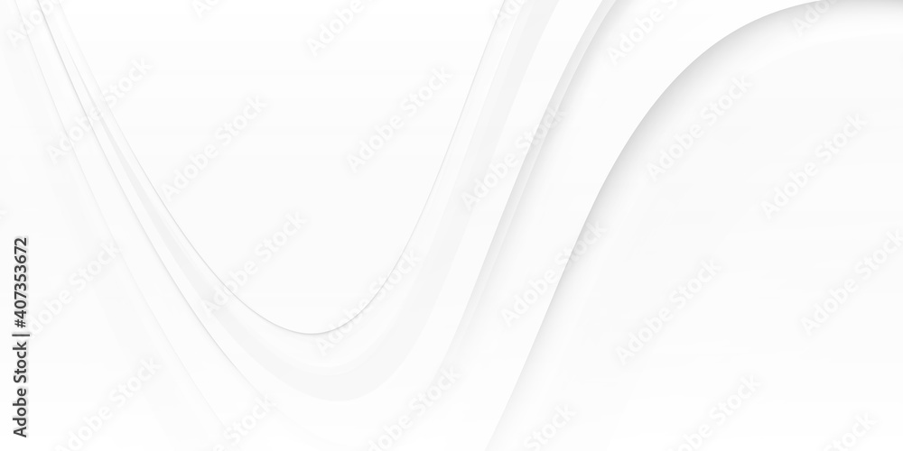 White tech background, with a geometric wave structure. Clean, minimal ...