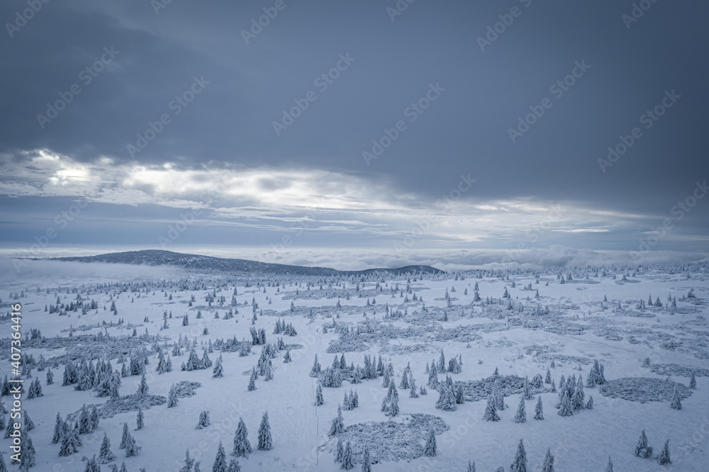 Krokonose mountains is located in northeastern Bohemia and in the south ...