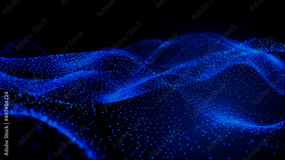 Sound Wave Vizualisation concept. Music audio frequencies represented ...