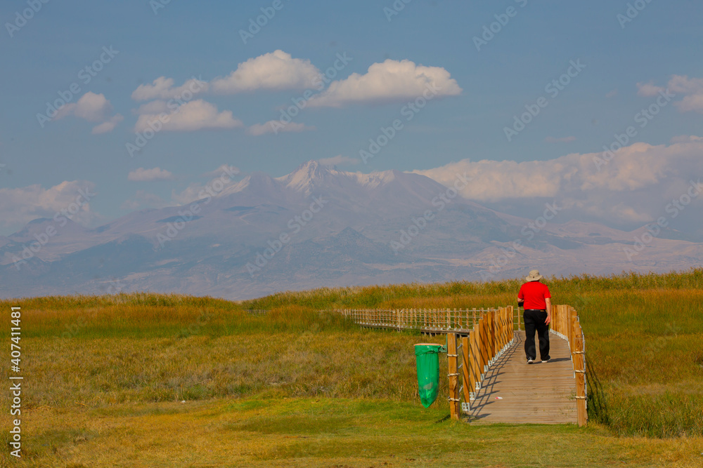 Sultan Marshes are located in the triangle formed by Develi, Yahyalı ...