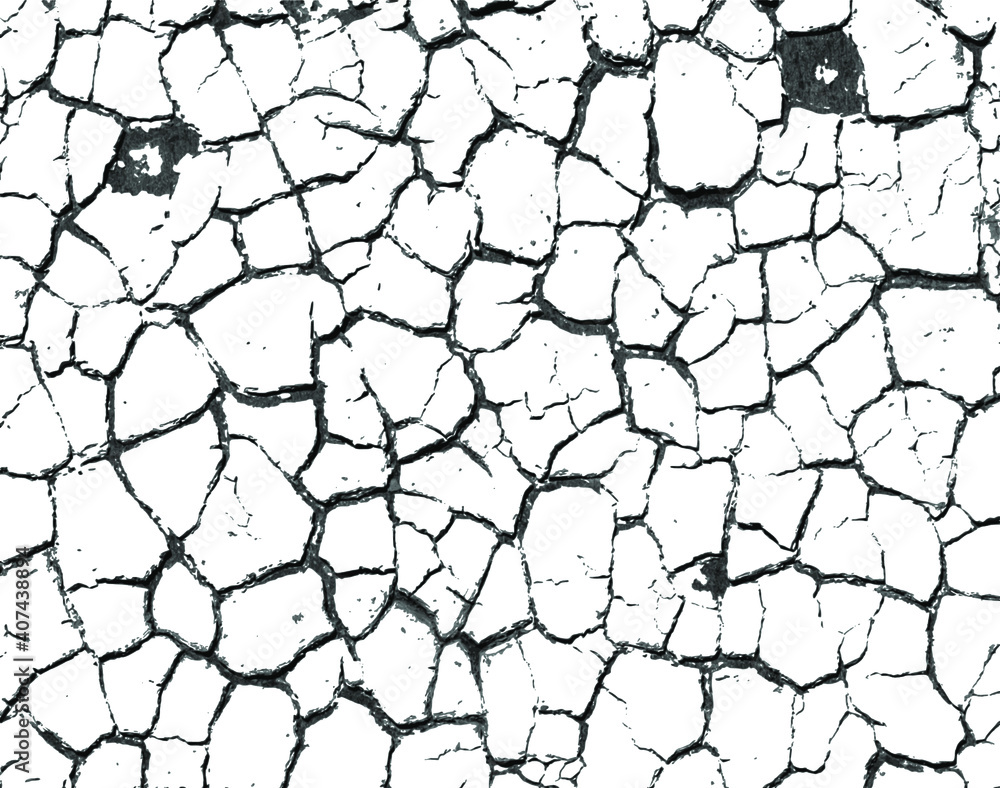 Vector black and white grunge pattern made from natural oil paint ...