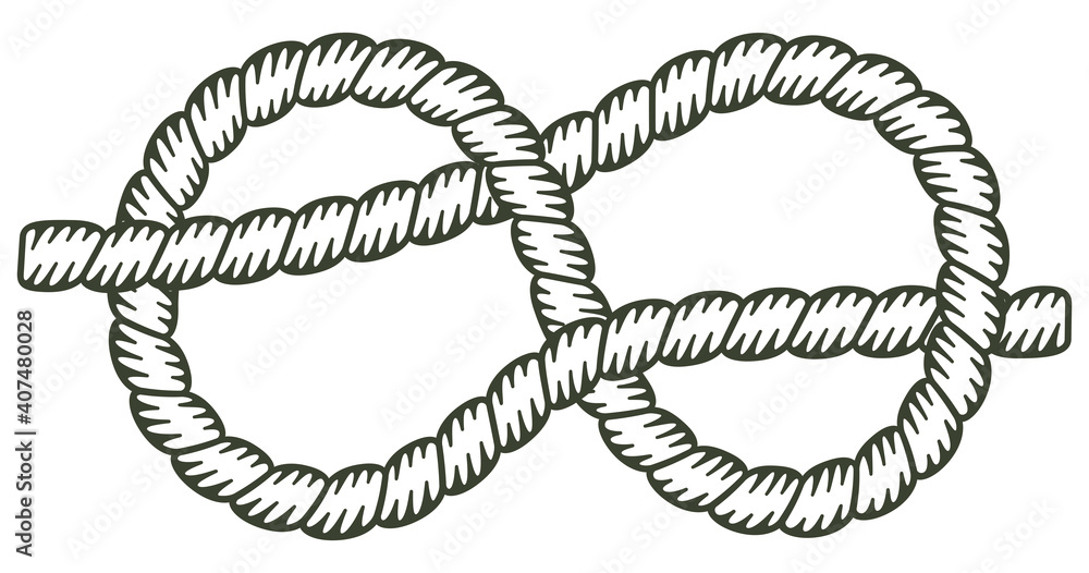 Infinity Rope Knot