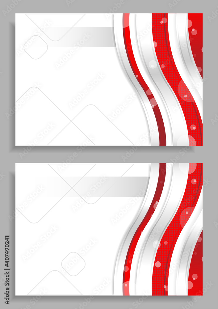 Red tone template, layout, slide show for business, presentation ...
