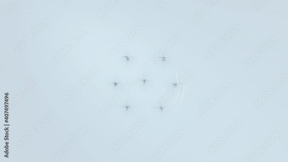 Simulating a process of renewable energy generation with a computer. 3D ...