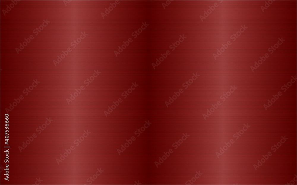Brushed steel metal texture. Stainless steel technology background. Red ...