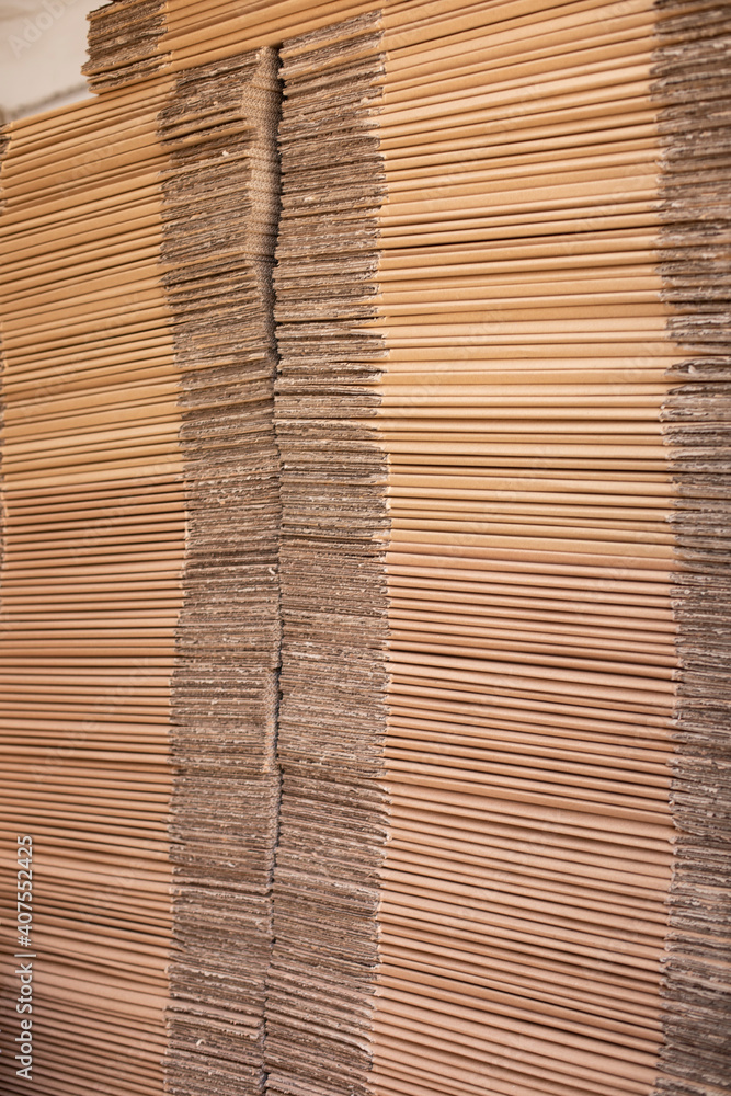 Texture from a stack of cartoon boxes Stock Photo | Adobe Stock