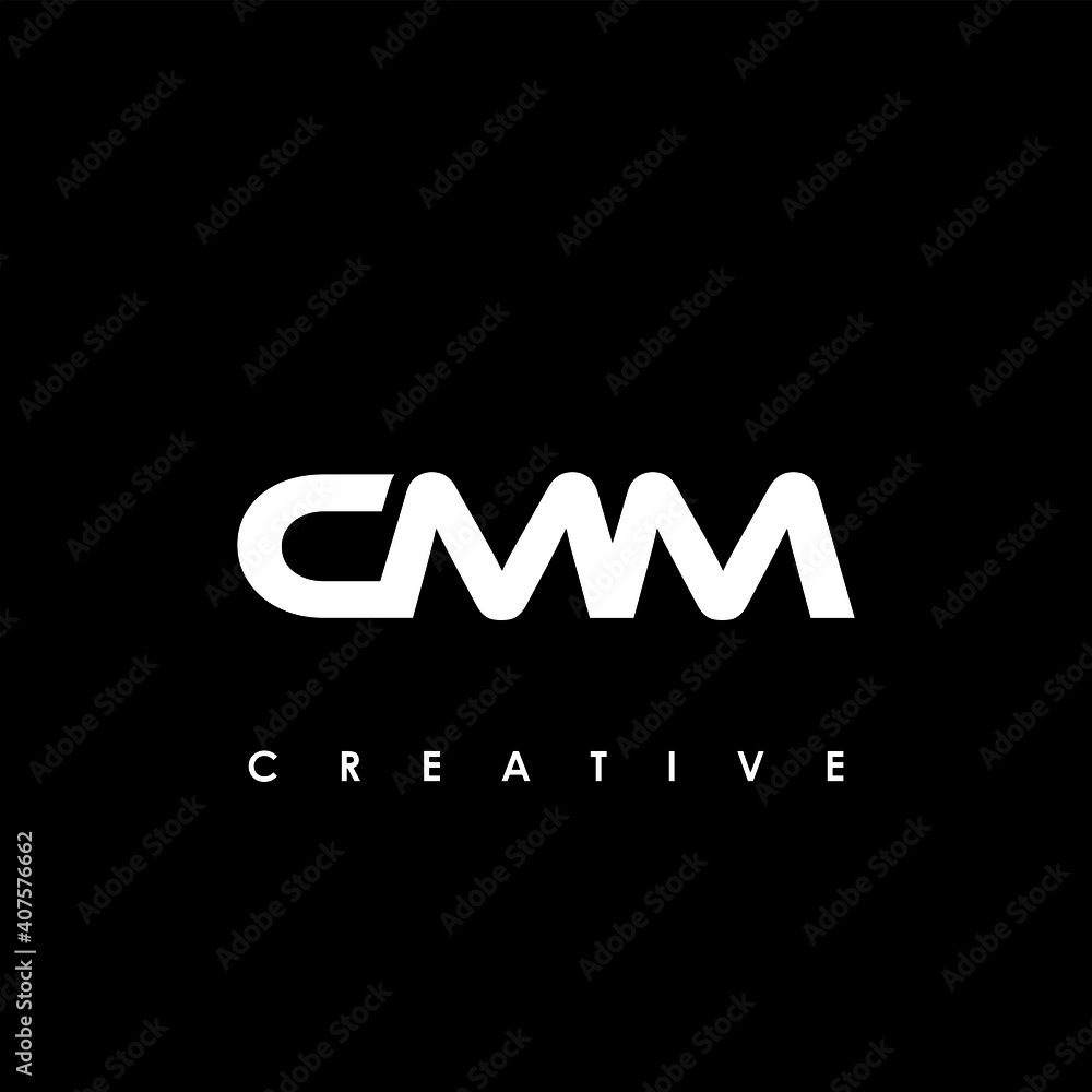 CMM Letter Initial Logo Design Template Vector Illustration Stock ...